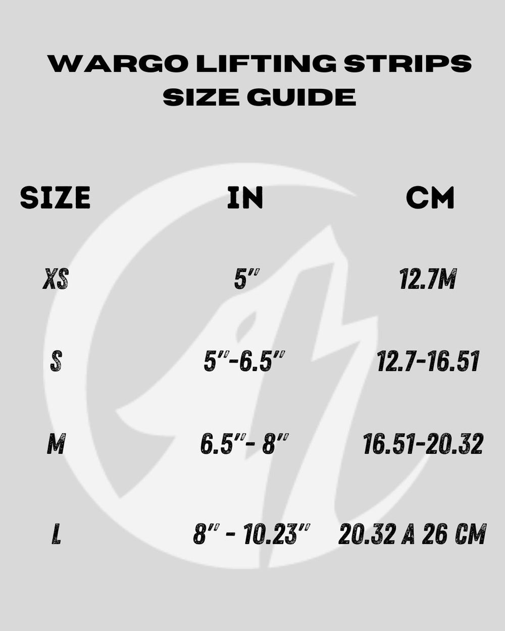 Strips para Gym | Wargo